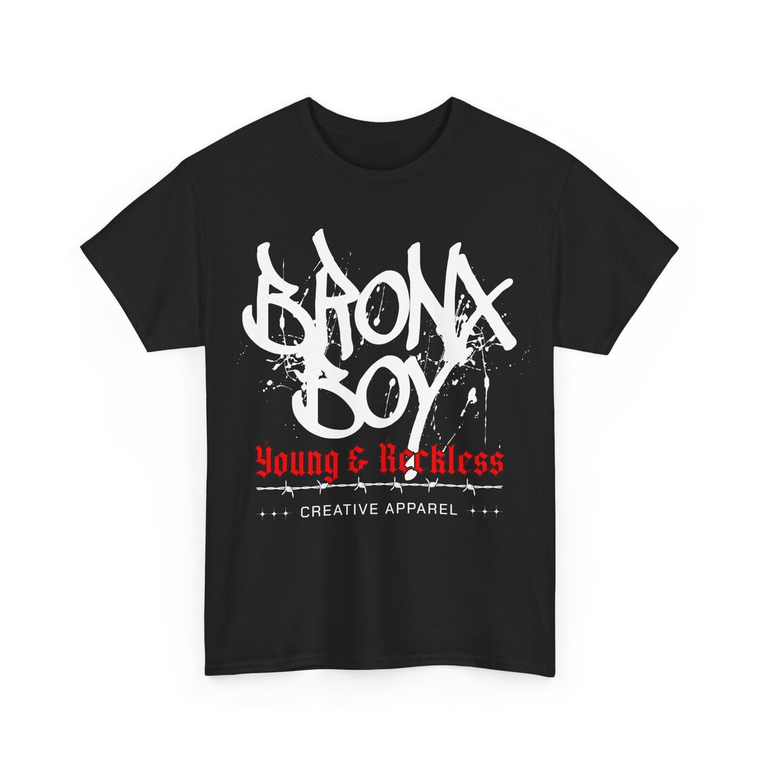 Bronx Boy Urban T-shirt, Bronx Pride Graphic Tee, Streetwear Bronx Boy ...