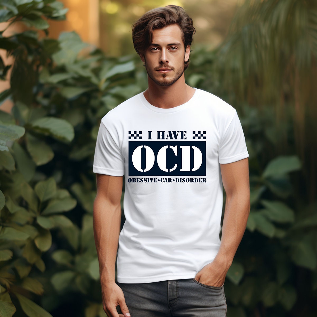 I Have OCD - Obsessive Car Disorder" T-shirt, Graphic Tee, Gift for Him ...