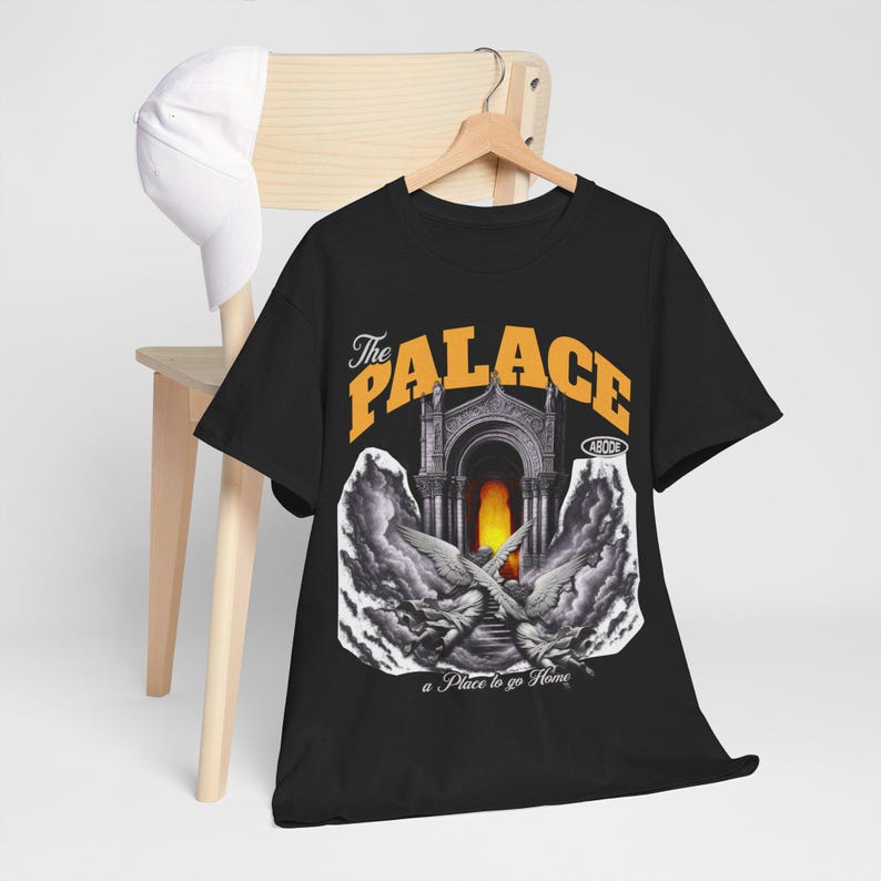The Palace Graphic T-shirt, Soft Cotton Palace Graphic Tee, High ...