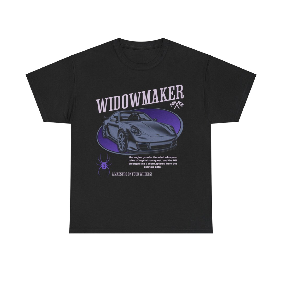 Widow Maker Car Graphic Tee, Widow Maker Car Graphic Shirt, Widow Maker Car Graphic Tee, Classic ...