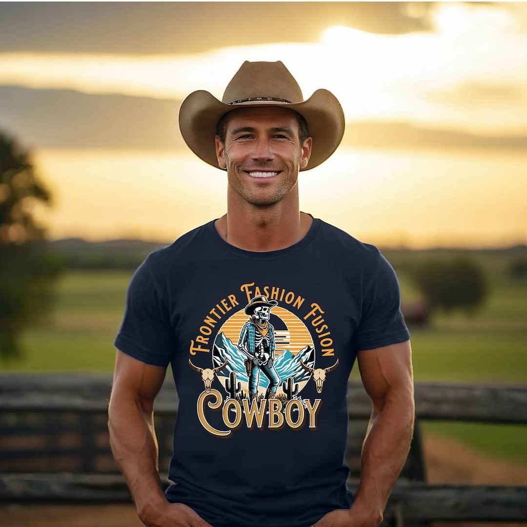 Cowboy Adventure Graphic Tee, Cowboy Shirt, Long Live Cowgirls, Boho ...