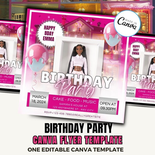 Barbie Birthday - Etsy