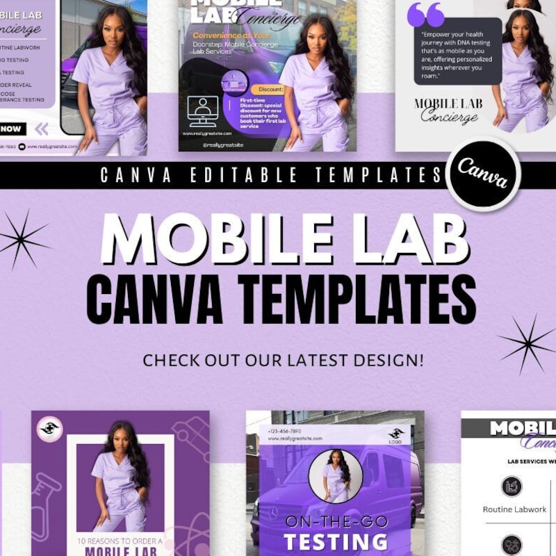 Mobile Lab Testing Flyer - Etsy