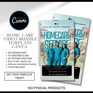 Home Care Service Video Bundle / DIY Home Care Reels / Transportation ...