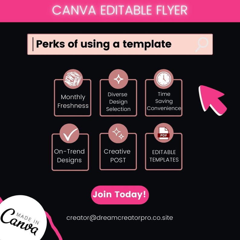 Girls Trip TRAVEL Flyer / Travel Agent Canva / Travel Agency / Booking ...