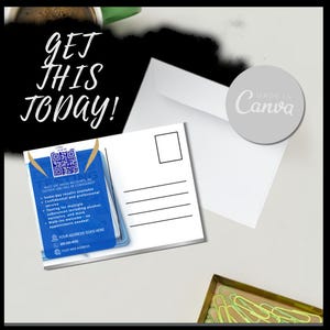 Drug Testing Postcard Service Flyer / DIY Medical Mobile Lab Service ...