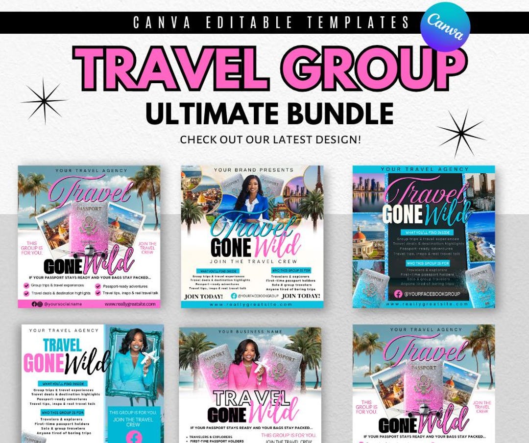 Travel Group Promotion Instagram Post Template | Join My Travel Group ...