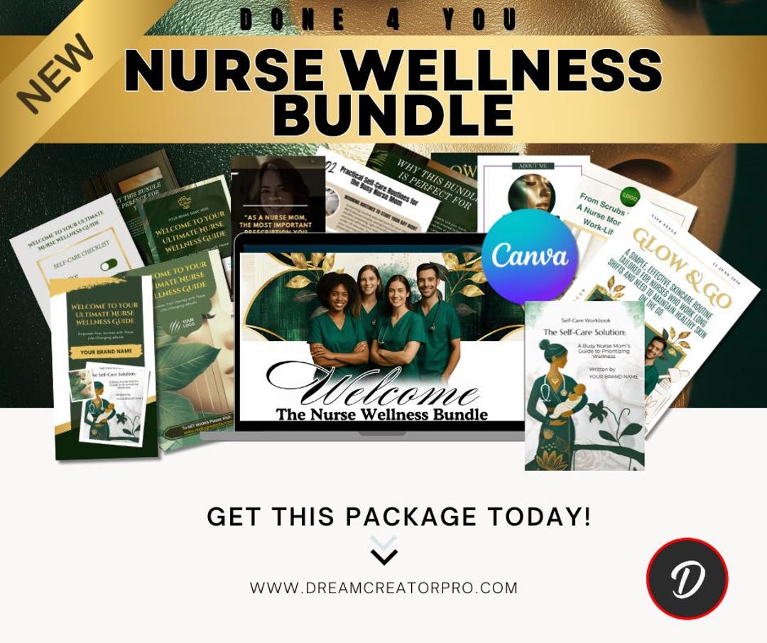 Ultimate Nurse Wellness Guide Bundle / DIY Nurse Mom Wellness ...