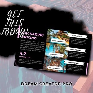 TRAVEL Agent Portfolio Website Template / Travel Agent Canva / Travel ...