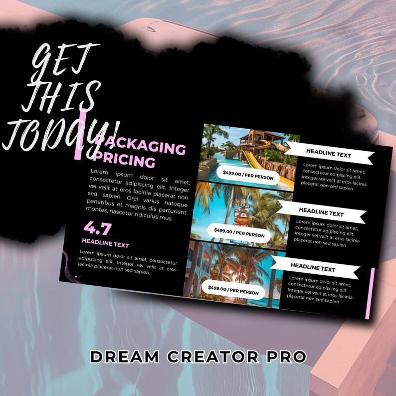 TRAVEL Agent Portfolio Website Template / Travel Agent Canva / Travel ...