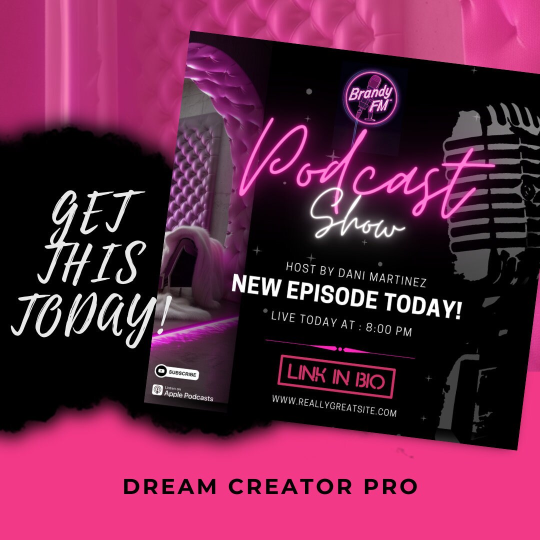 Podcast Animated / Podcast Template / Podcast Design / Podcast ...