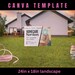 Home Care Service Yard Sign / DIY Home Care Service Yard Sign Sale ...