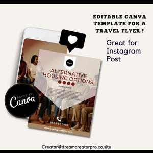 Reentry Housing Support Instagram Canva Templates | Social Services ...