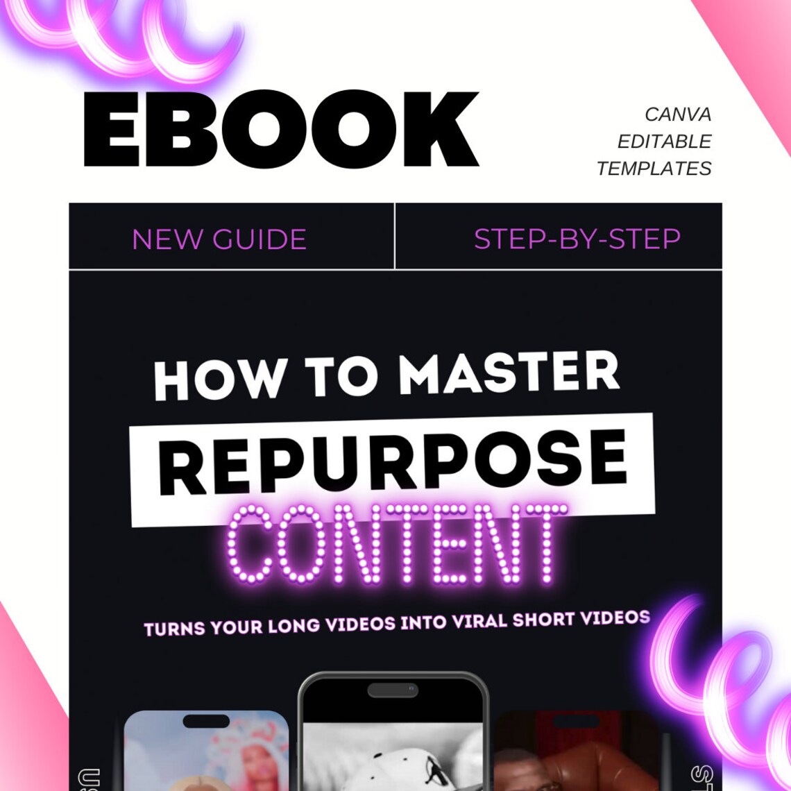 Canva Ebook Template / Canva Template 2024 / Ebook Template Canva ...