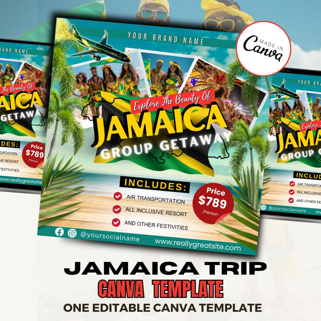 TRAVEL Agent Flyer / Travel Agent Canva / Travel Agent / Canva Template ...