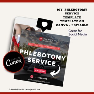 Phlebotomy Service Flyer Template / DIY Medical Service Flyer ...