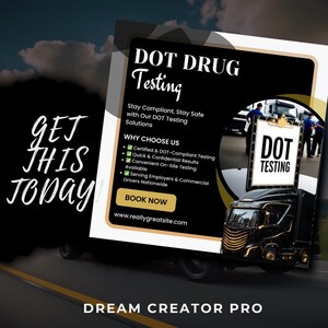 Mobile Lab Testing Flyer Canva Templates / DIY DNA Lab Service ...