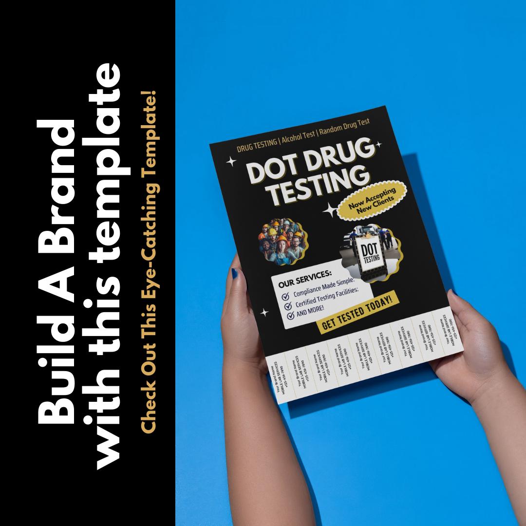 Mobile Lab Service Tear off / DIY Medical Mobile Lab Service Flyer ...