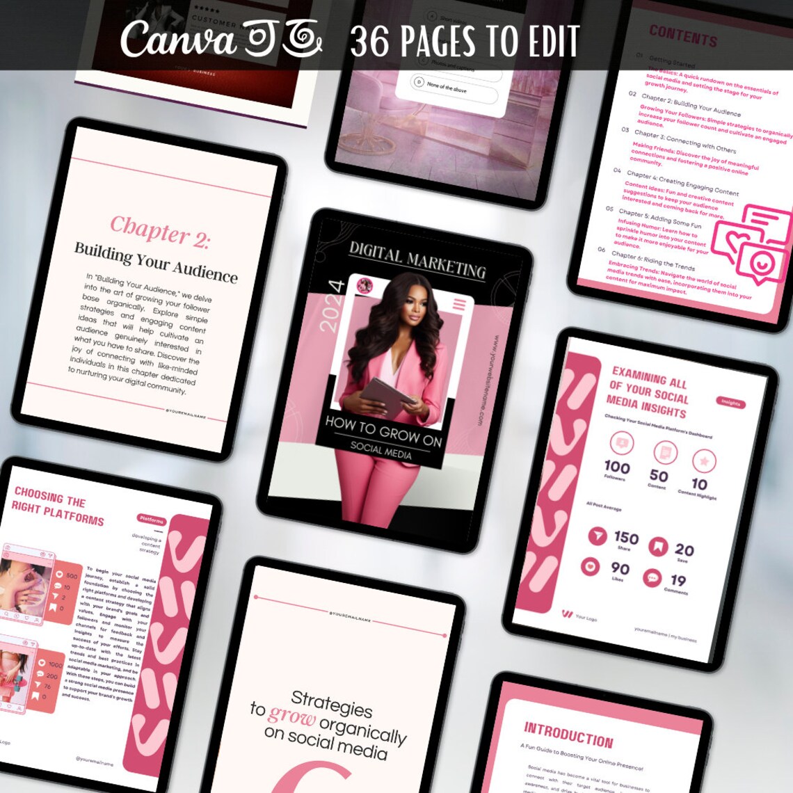 Ebook Template Canva / Canva Guide Template / Canva Ebook Template ...