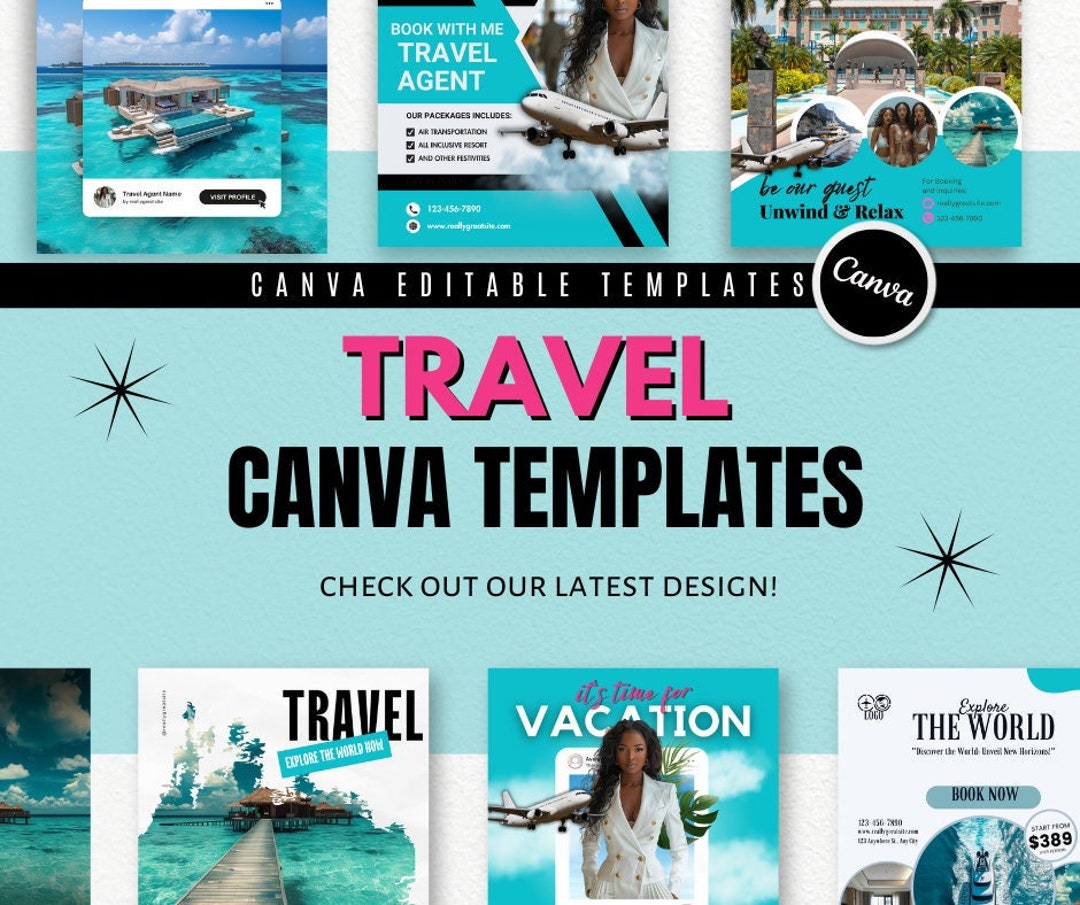 Assorted Travel Templates / TRAVEL Agent Flyer / Travel Agent / Travel ...