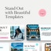 TRAVEL Agent Portfolio Website Template / Travel Agent Canva / Travel ...