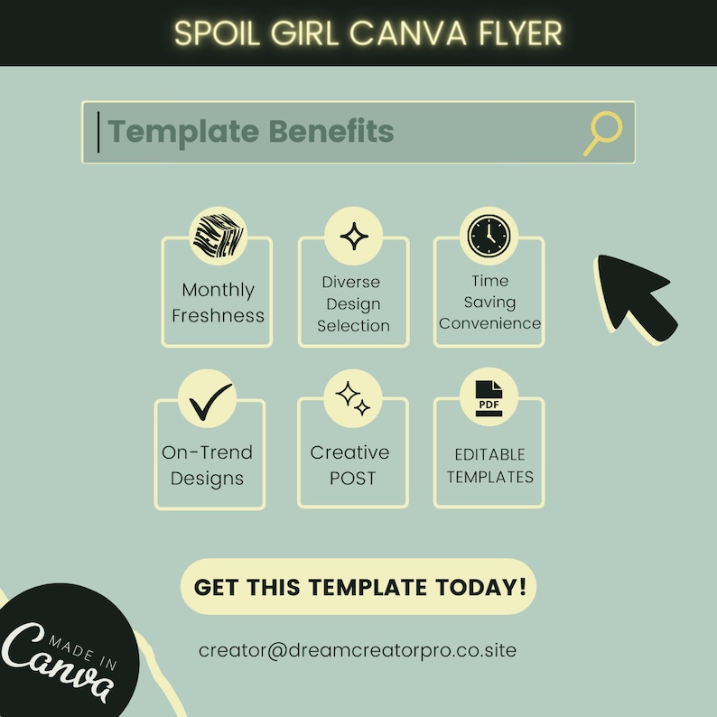 Spoil Girl Animated Party Flyer Template / Party Flyer / Club Flyer ...