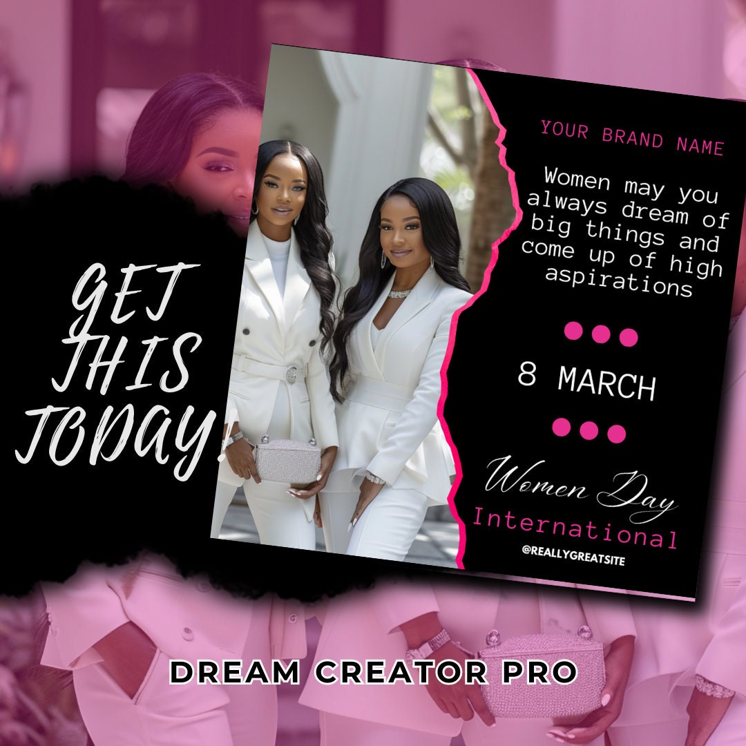 Women Network Event Flyer Template - Etsy