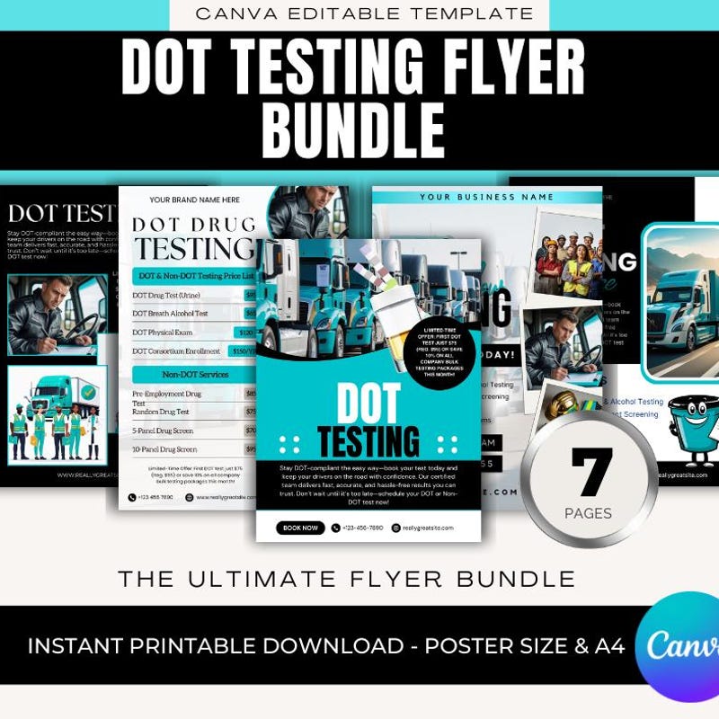 Mobile Dot Flyer - Etsy