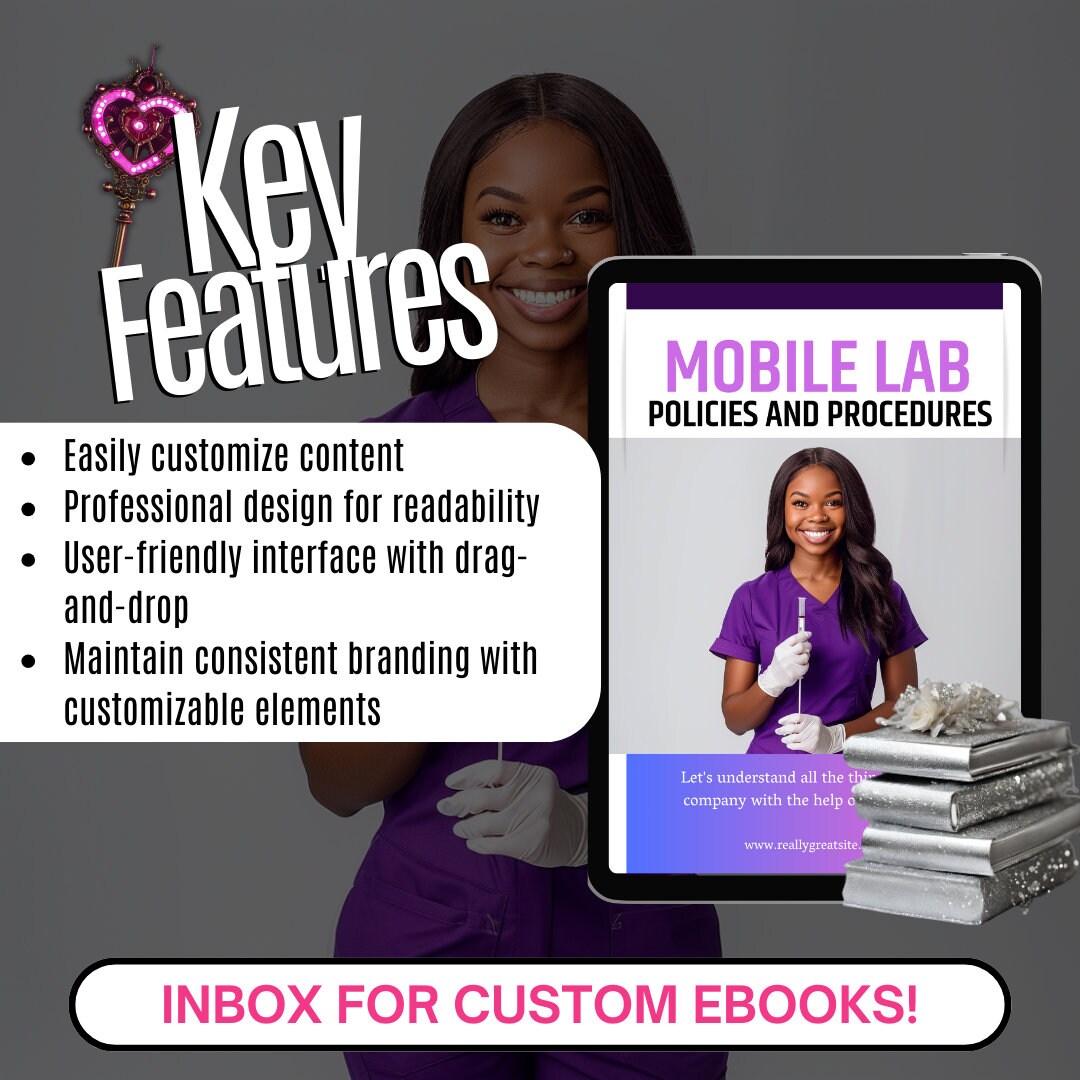 Mobile Lab Policy & Procedures Handbook Template/ Mobile Lab Concierge ...