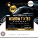 Tinted Window Mobile Service Flyer Template | Editable Canva Auto ...