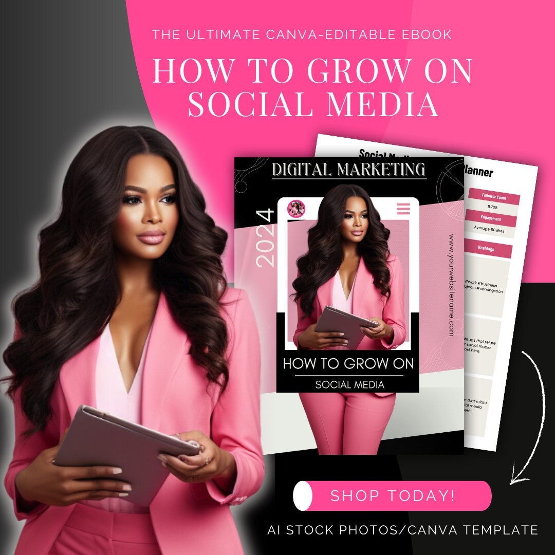 Ebook Template Canva / Canva Guide Template / Canva Ebook Template ...