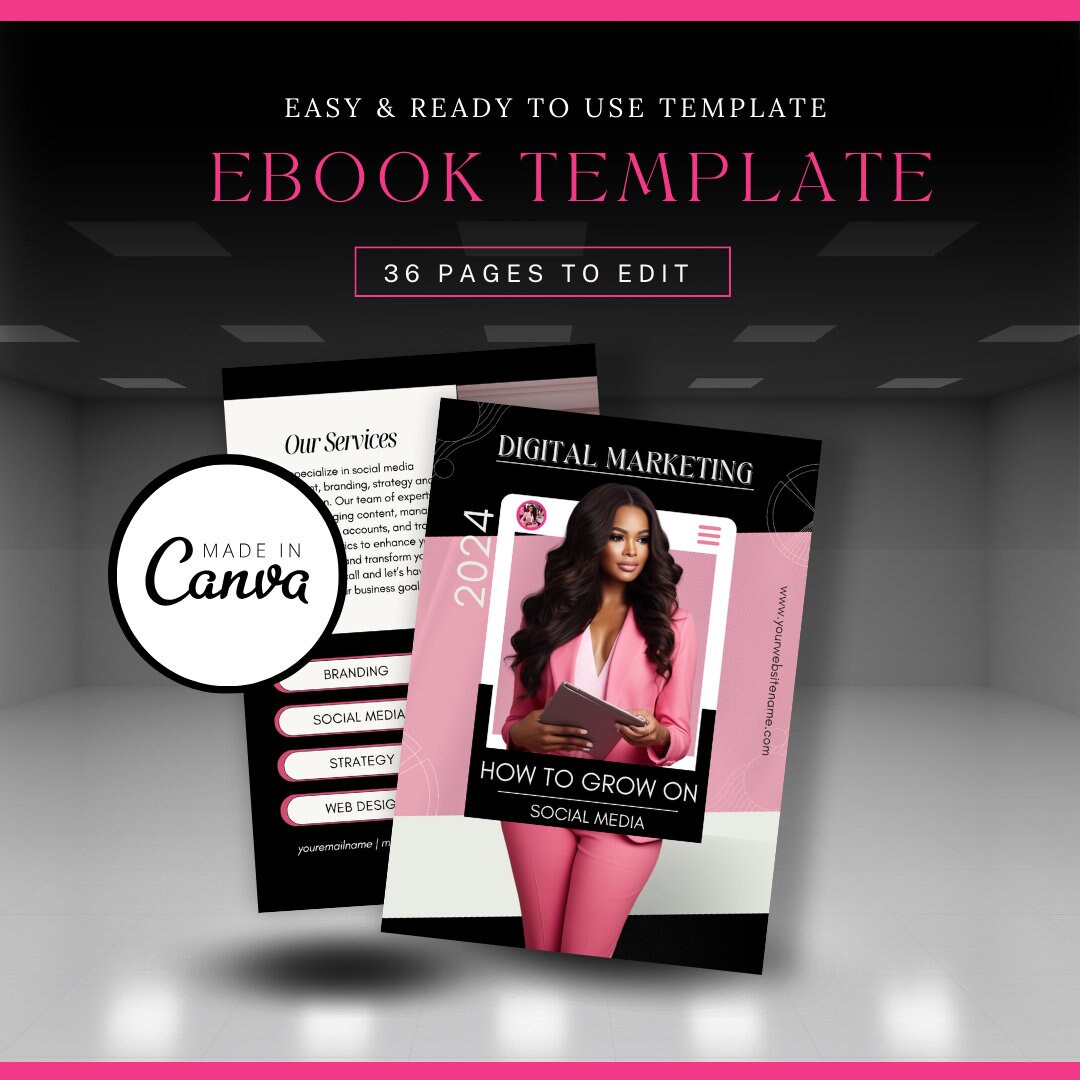 Ebook Template Canva / Canva Guide Template / Canva Ebook Template ...