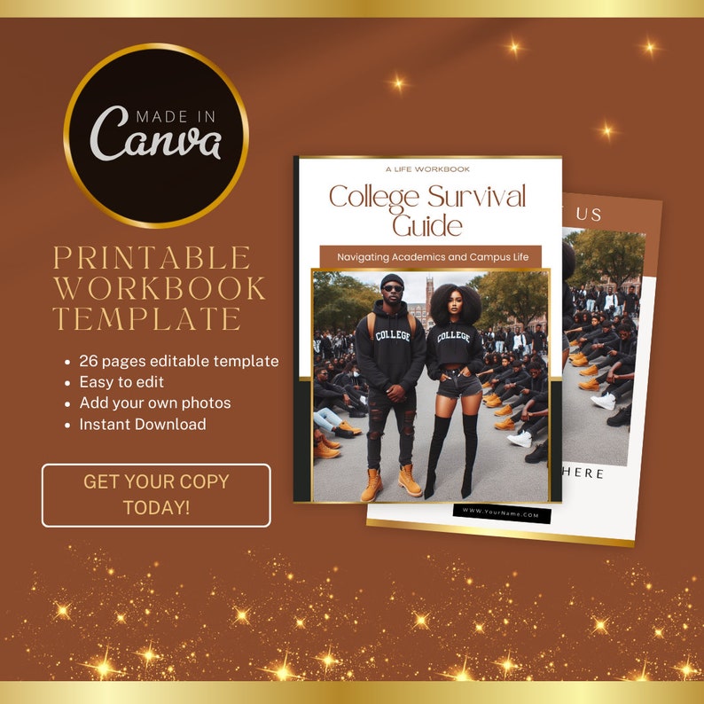 College Survival Guide: Ace Academics & Thrive on Campus - Editable ...