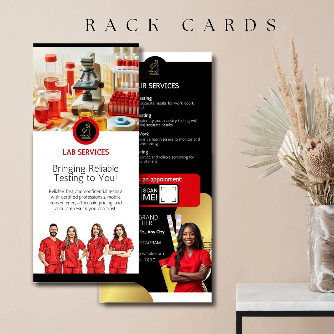 Lab Solutions Bundle Canva Flyer Template / DIY Mobile Lab Service ...