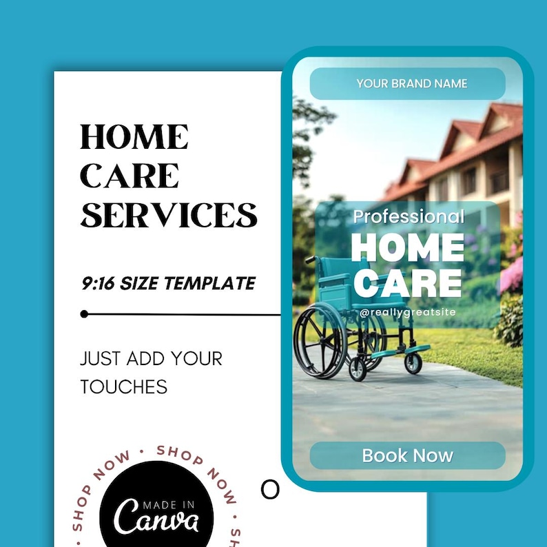 Home Care Service Video Bundle / DIY Home Care Reels / Transportation ...