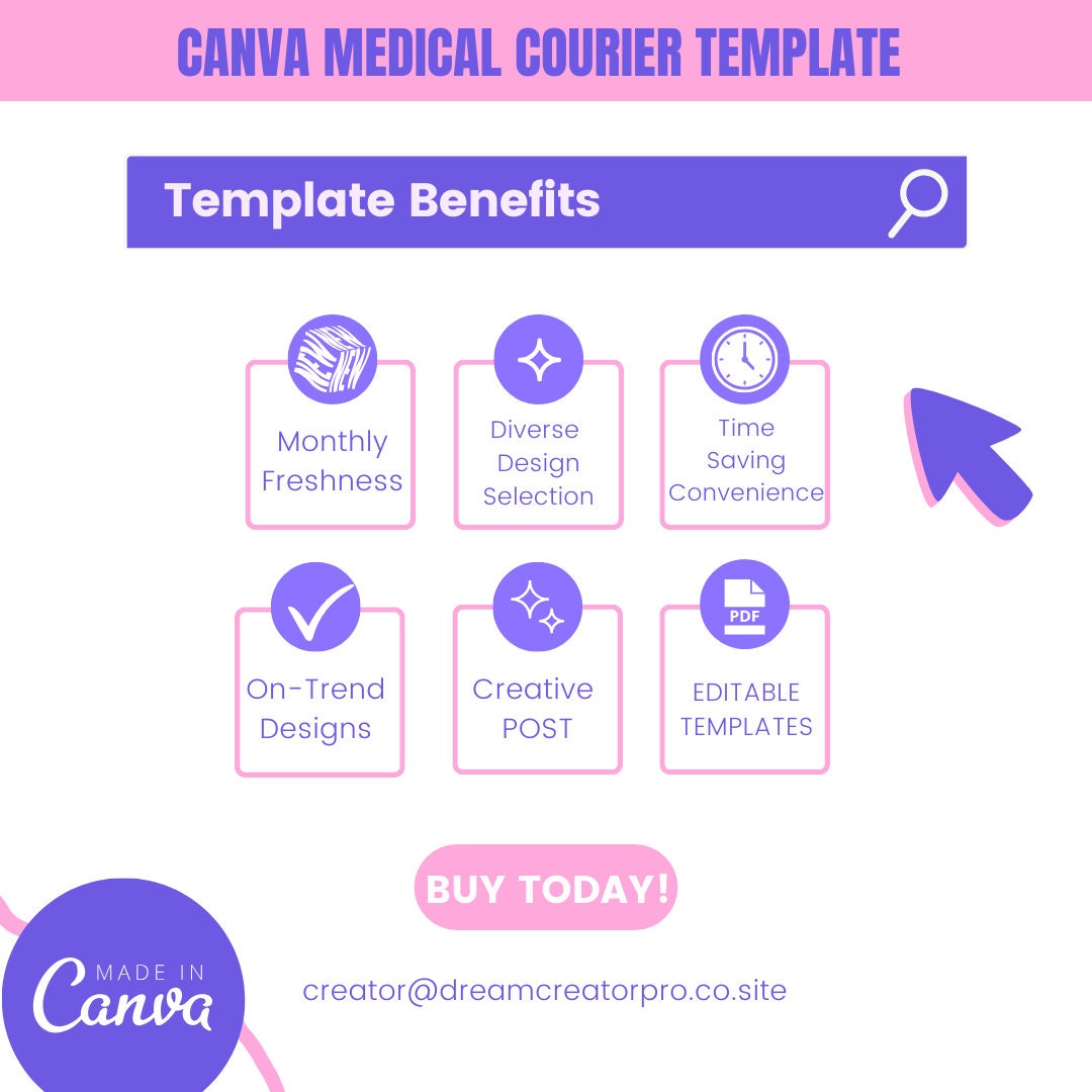 Medical Courier Service Template / DIY Medical Courier Service Flyer ...