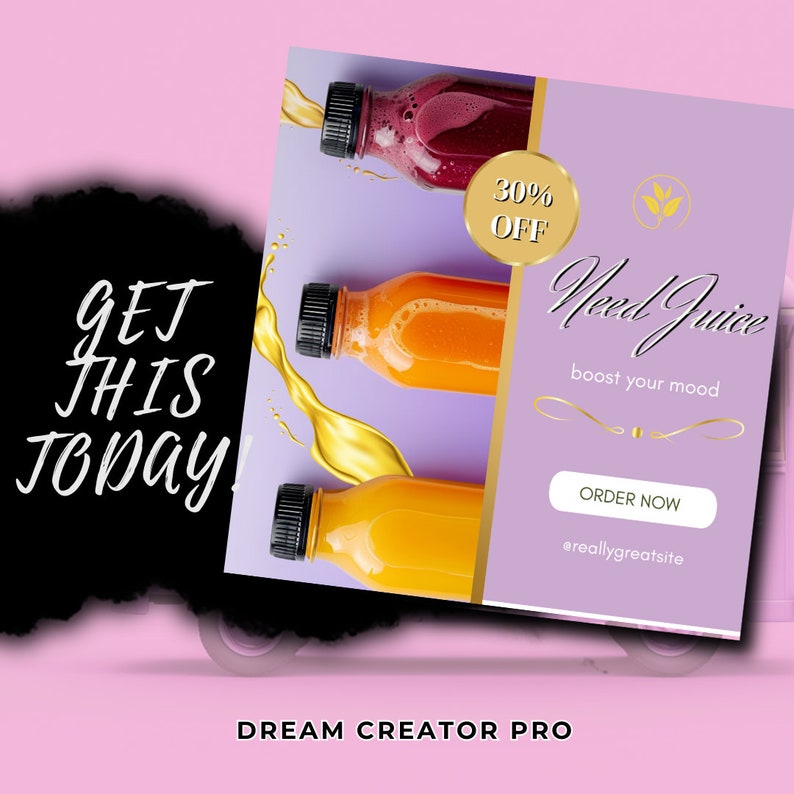 Juice Bar / Juice Bar Templates / Juice Bar Menus / Bar Menu / JUICE ...