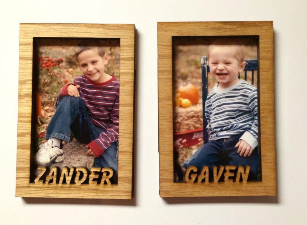 Magnetic Name Frame (personalized With the Name of Your Choice) - Etsy