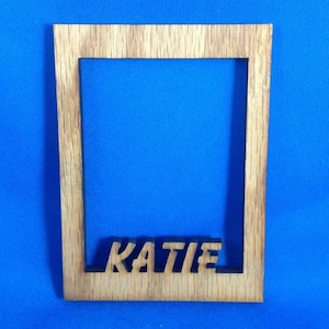 Magnetic Name Frame (personalized With the Name of Your Choice) - Etsy