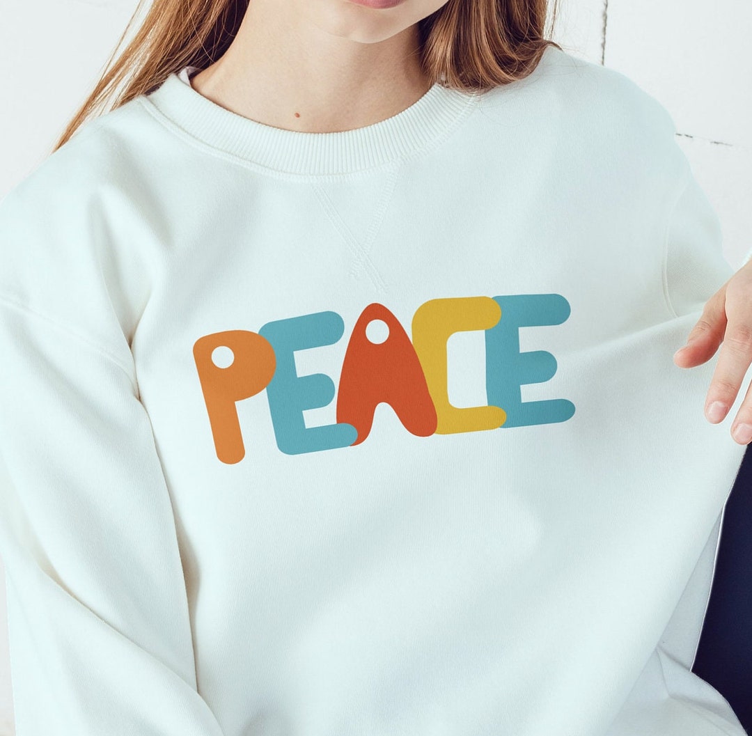 Peace Quote Svg Png for Peace Shirt, Tote Bag, Coffee Mug, Phone Case ...