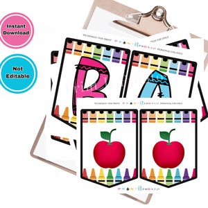 Welcome Back to School Banner, Back to School Flyer, School Supplies ...