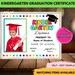 Editable Graduation Certificate With Photo, Preschool Diploma ...