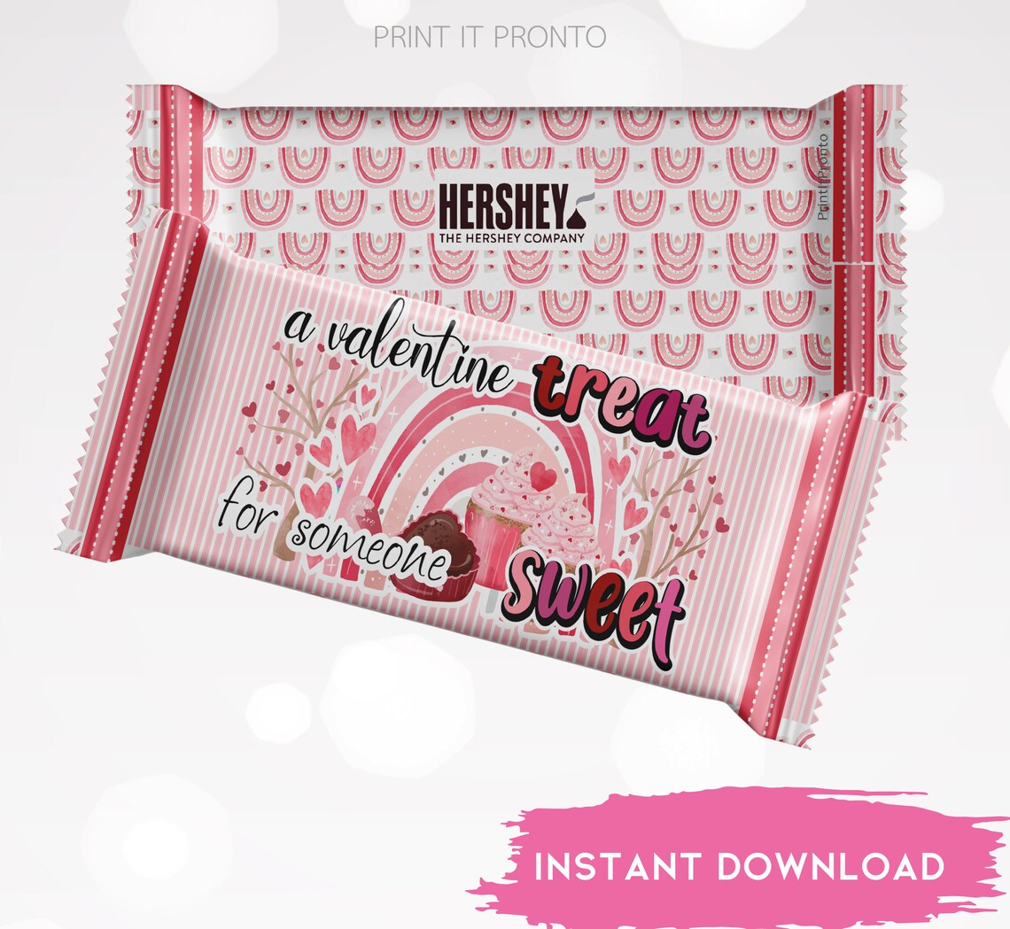 Valentine Candy Bar Wrappers, Valentine Favors, Classroom Favors ...