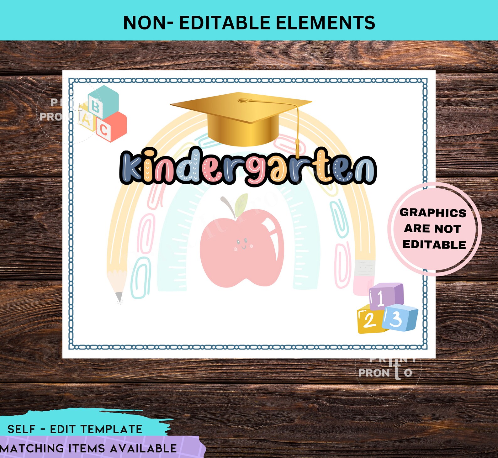 Editable Graduation Certificate, Preschool Diploma, Personalized School ...