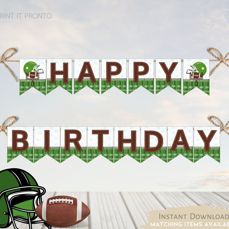 Super Bowl Banner - Etsy