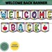 Welcome Back to School Banner, Back to School Flyer, School Supplies ...