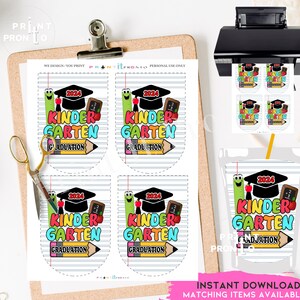 Kindergarten Graduation Capri Sun Labels, Kindergarten Graduation Party ...