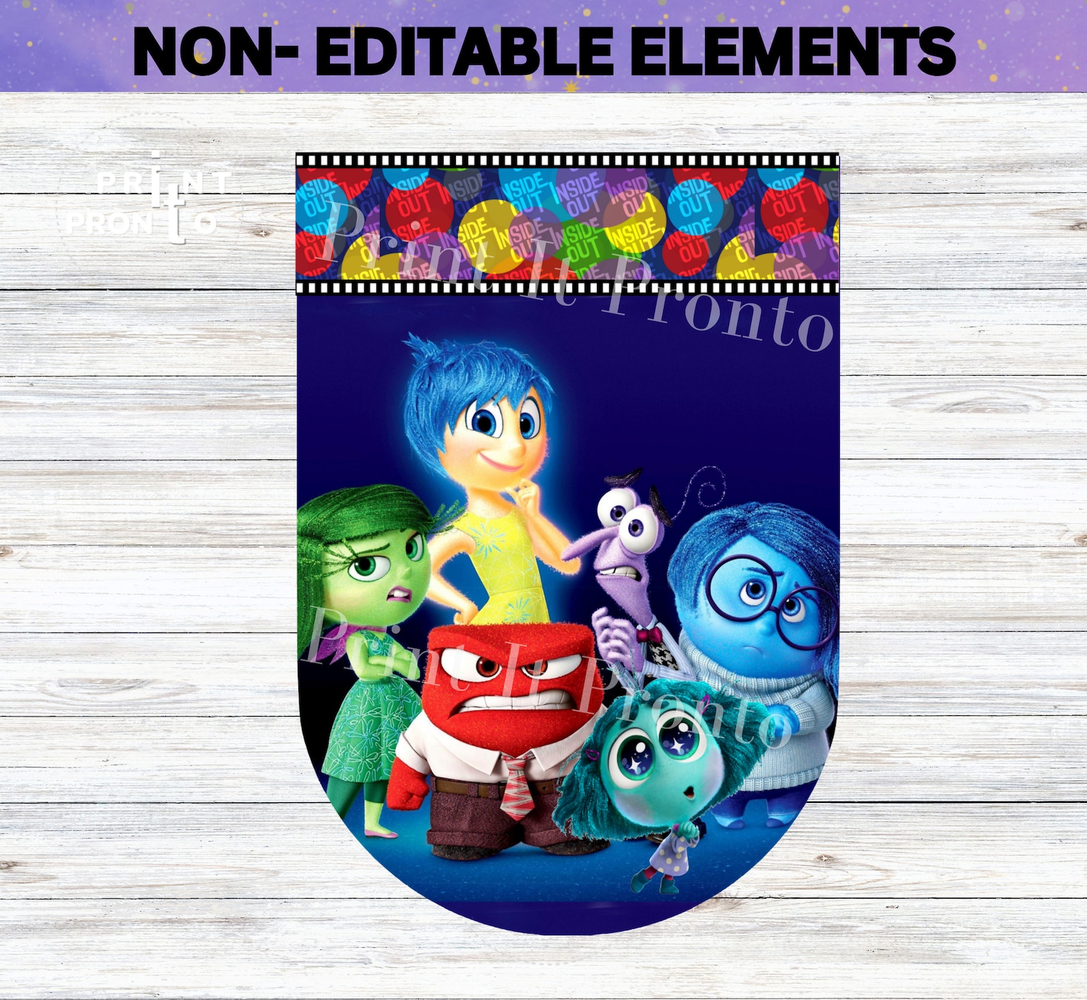 Inside Out Capri Sun Label, Inside Out Birthday, Inside Out Party ...