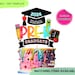Editable Pre Kindergarten Graduation Cake Topper, Kindergarten ...