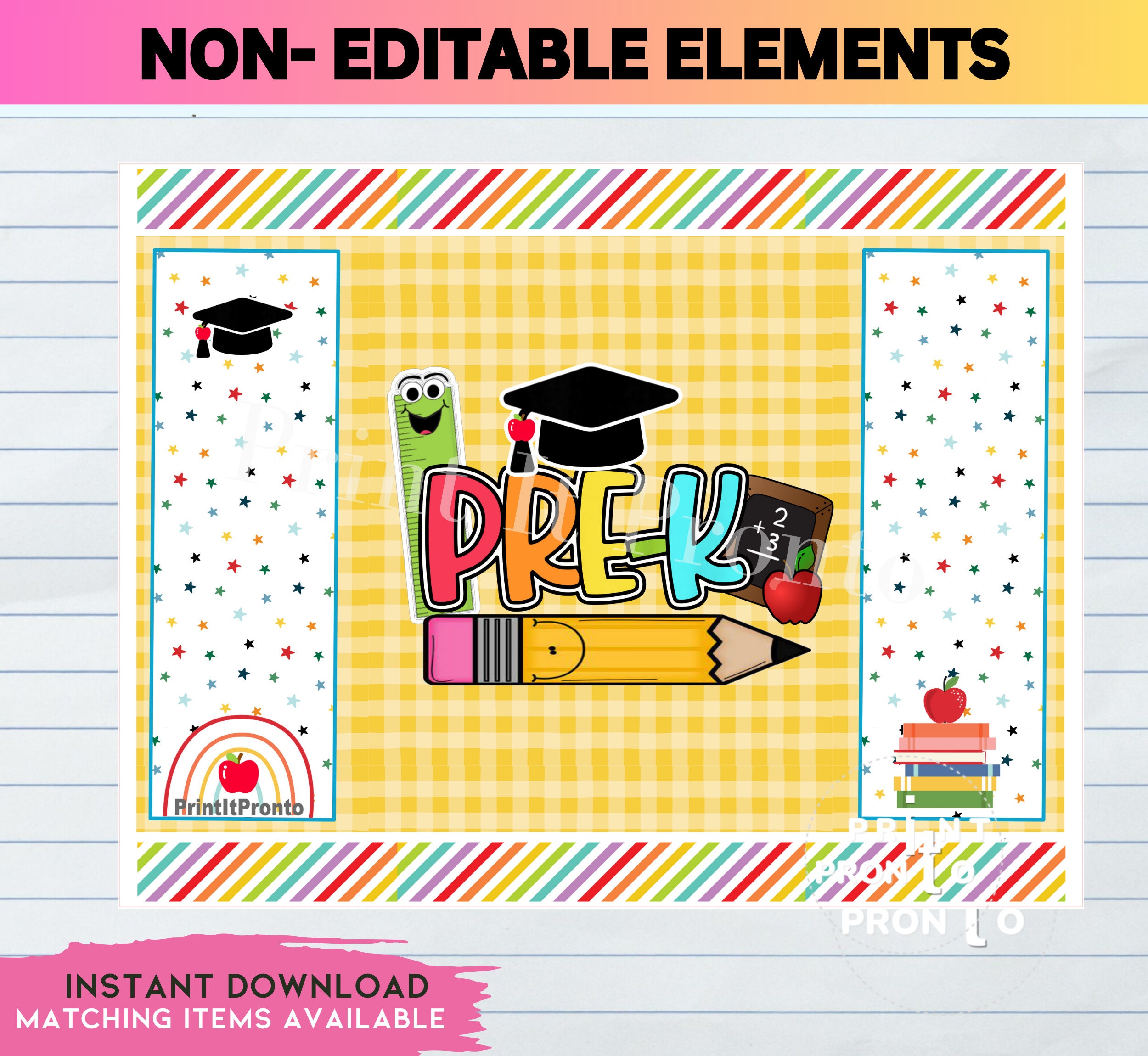 Pre-kindergarten Graduation Chip Bags, Graduation Favors, Kindergarten ...